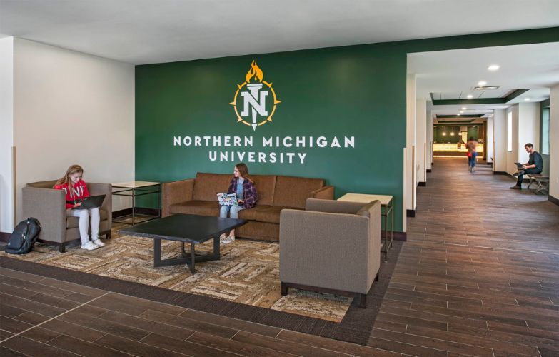 Northern Michigan University, The Woods Residence Halls by Walbridge ...