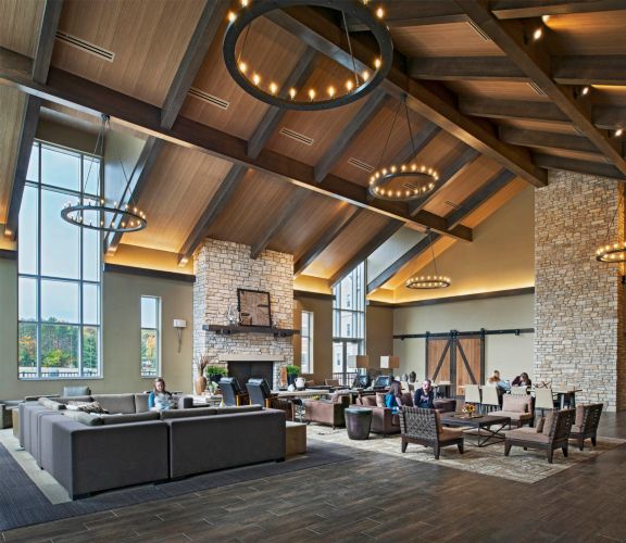 Northern Michigan University, The Woods Residence Halls by Walbridge ...