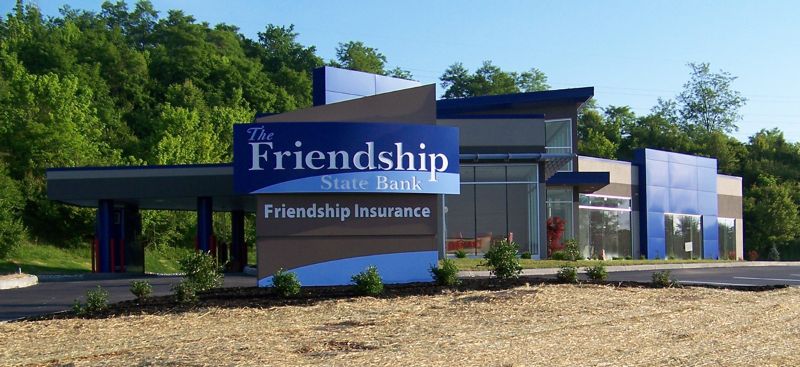Friendship State Bank by Maxwell Construction Co. in Lawrenceburg, IN ...