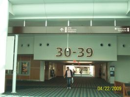 Orlando Airport / Airside 3 by Baron Sign Manufacturing in Orlando, FL ...