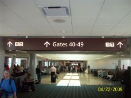Orlando Airport / Airside 3 by Baron Sign Manufacturing in Orlando, FL ...
