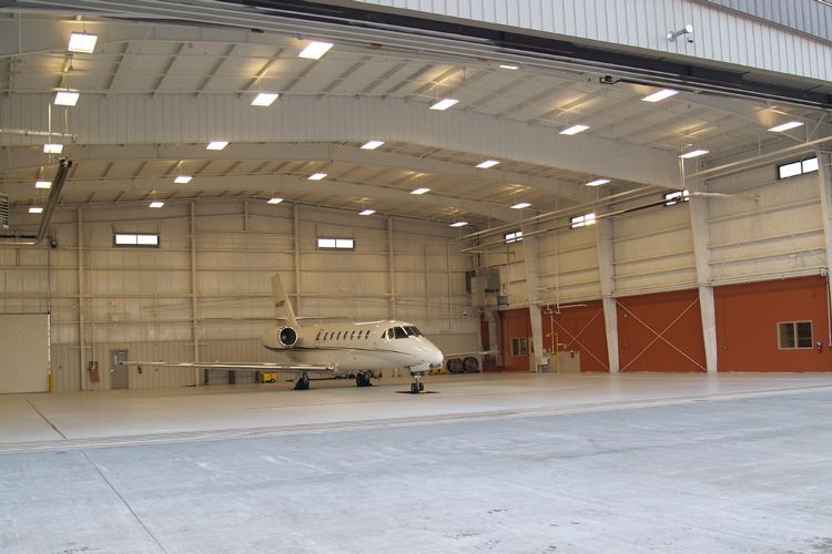 The CUNA Mutual Group Corporate Aircraft Hangar by Hunzinger ...