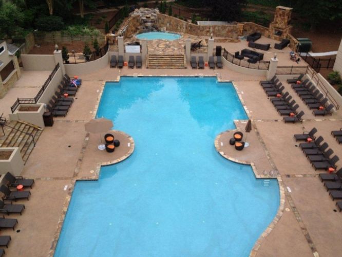 Chateau Elan Pool by BM & K Construction & Engineering in Braselton, GA ...