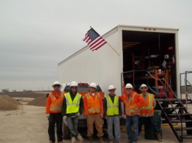 Red Hills Wind Farm by Great Southwestern Constr. in , OK | ProView