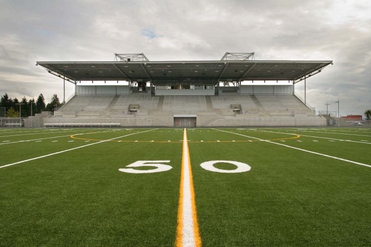 Doc Harris Football Stadium by Team Construction, Inc. in Camas, WA ...