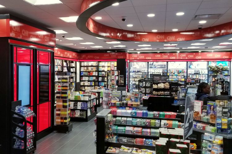 CNN Newsstand FLL | Airport Retail by Silver Star Industries, Inc. in ...