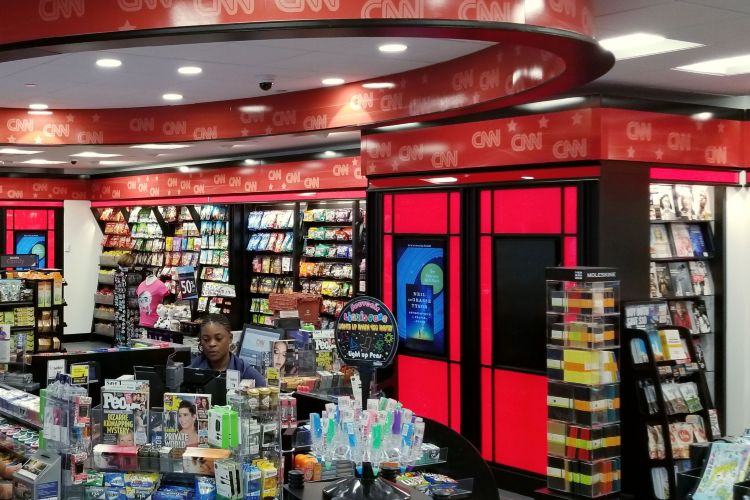 CNN Newsstand FLL | Airport Retail by Silver Star Industries, Inc. in ...