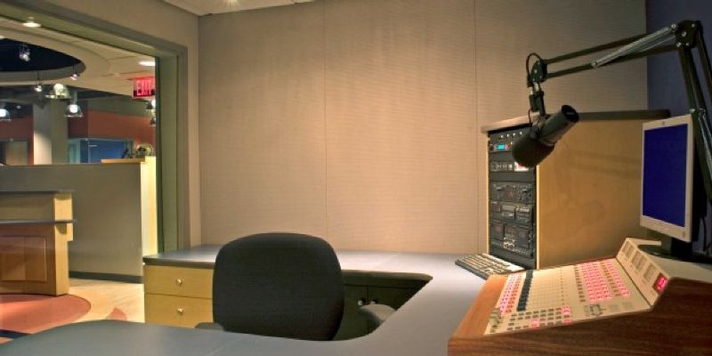 Learfield Newsroom and Broadcast Booths by Sircal Contracting, Inc. in ...