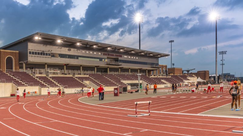 Texas A&M University E.B. Cushing Track & Field Stadium by Austin ...