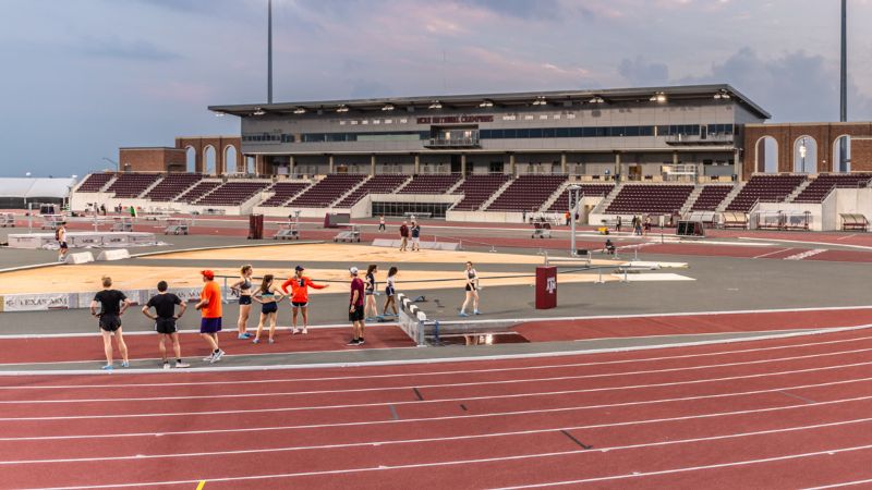 Texas A&M University E.B. Cushing Track & Field Stadium by Austin ...
