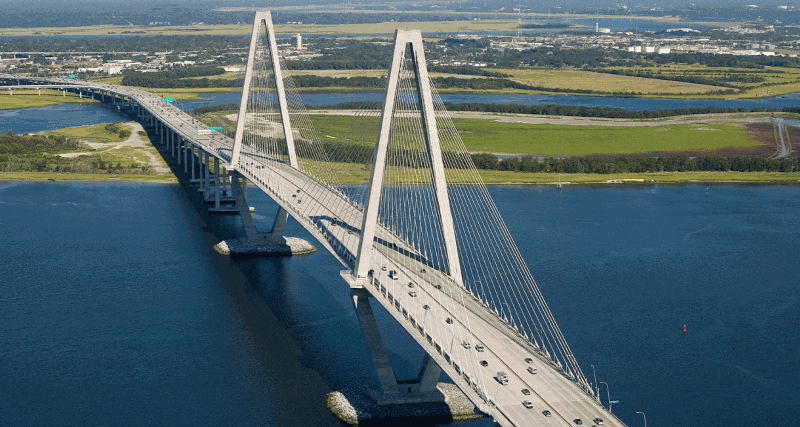 Arthur Ravenel Jr. Bridge (Cooper River Bridge) by HDR, Inc. in ...