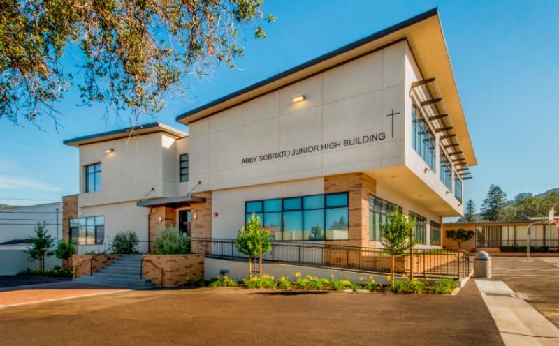 St. Mary’s Abby Sobrato Junior High School Building by Devcon ...