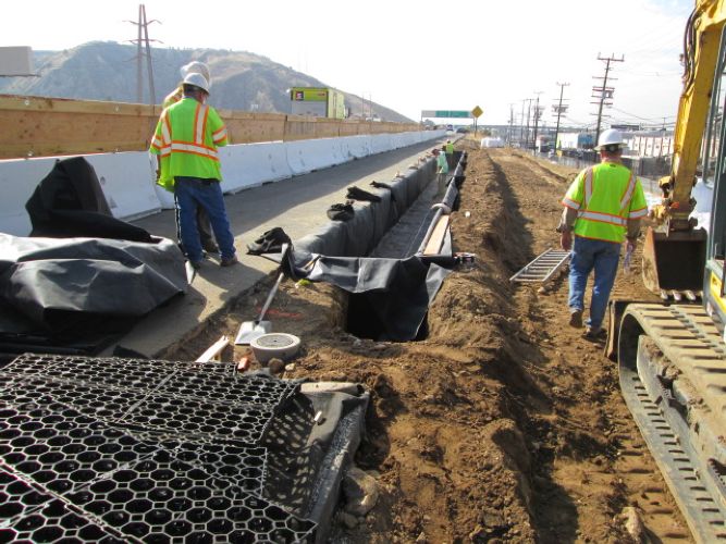 Caltrans D3 & D7 Low Impact Development (LID) Pilot Projects by in ...