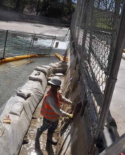 Barton Springs Pool Bypass Tunnel & Dam Repairs by in Austin, TX | ProView