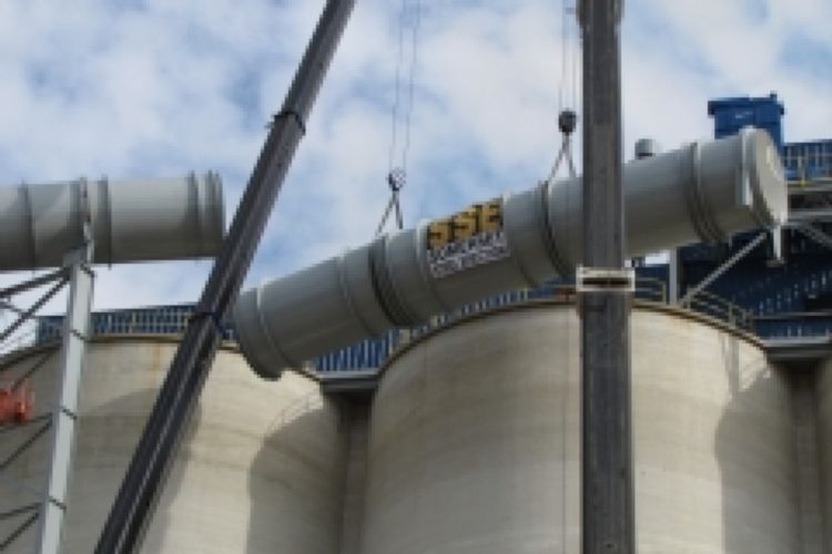 Limestone Unloading System by Somerset Steel Erection Co., Inc. in , MD ...