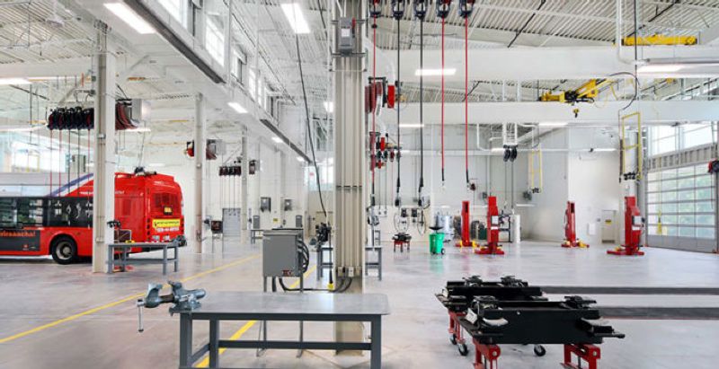 West Ox Bus Operations Center by Branch Builds Inc in Fairfax, VA | ProView