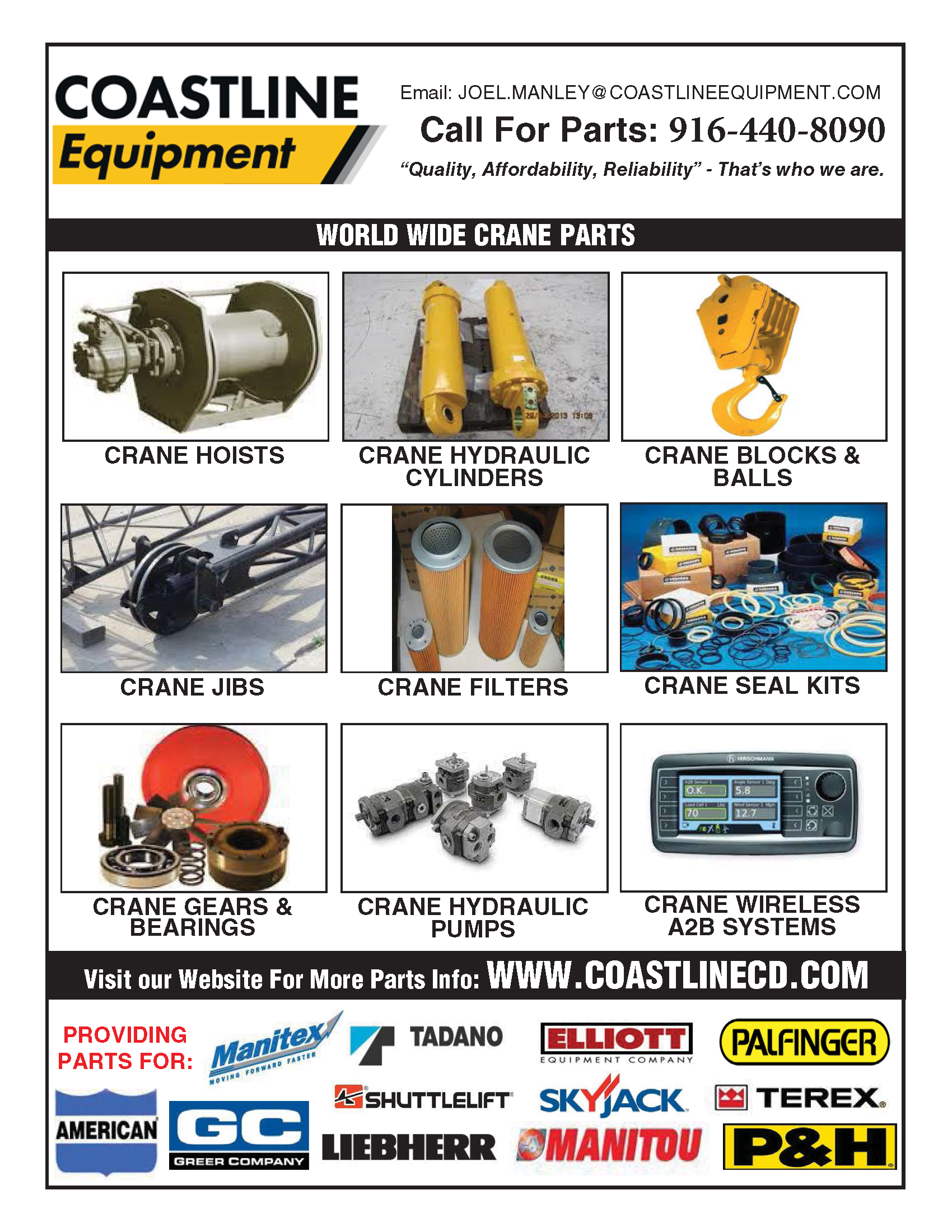 Coastline Equipment - Crane Division - Video & Image Gallery | ProView