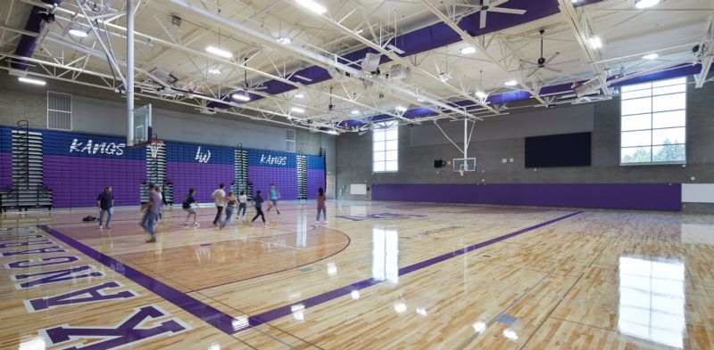 Lake Washington High School Addition and Gymnasium by Lydig Constr. in ...