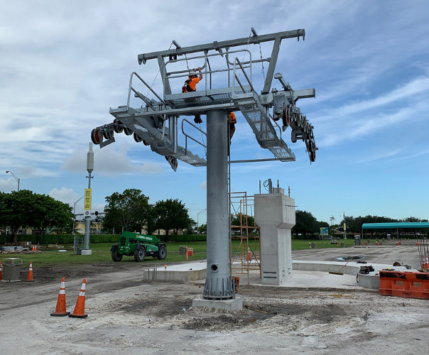 SkyView (gondola) at Hard Rock Stadium by Summit Structures LLC in , FL ...