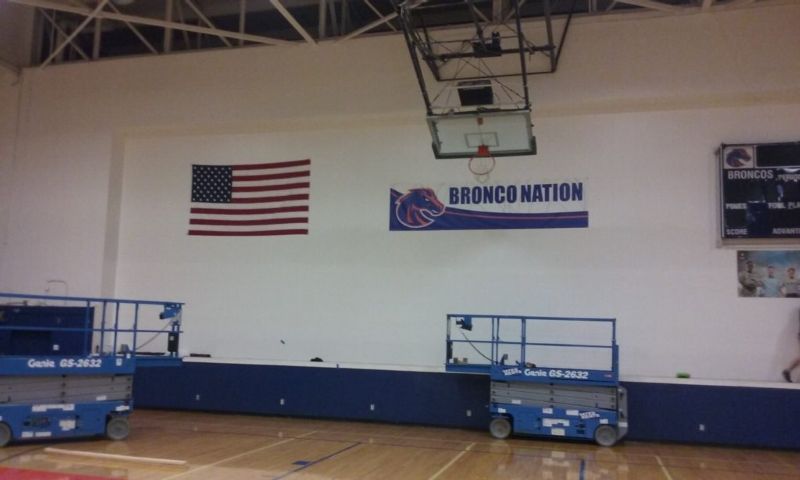 BSU Kinesiology Gym Sound Panels by Triple G Constr. in , ID | ProView