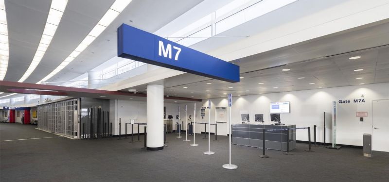 Temporary Passenger Boarding Bridges at O’hare Airport International ...