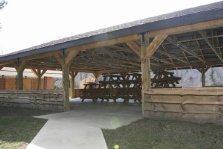 Ligonier Camp & Conference Center Lakeside Pavilion Building by Fort ...