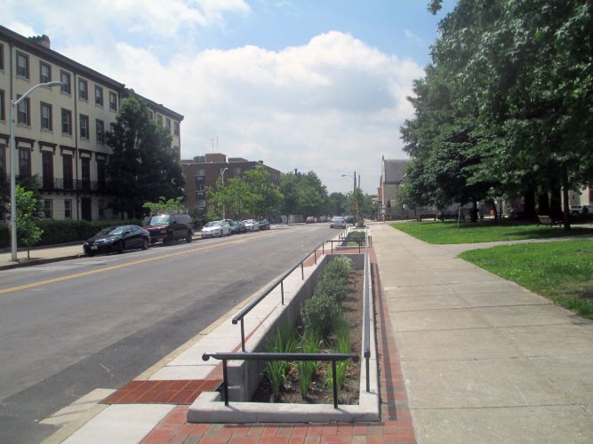 Franklin Square Stormwater Planters by Brenton Landscape Architecture ...