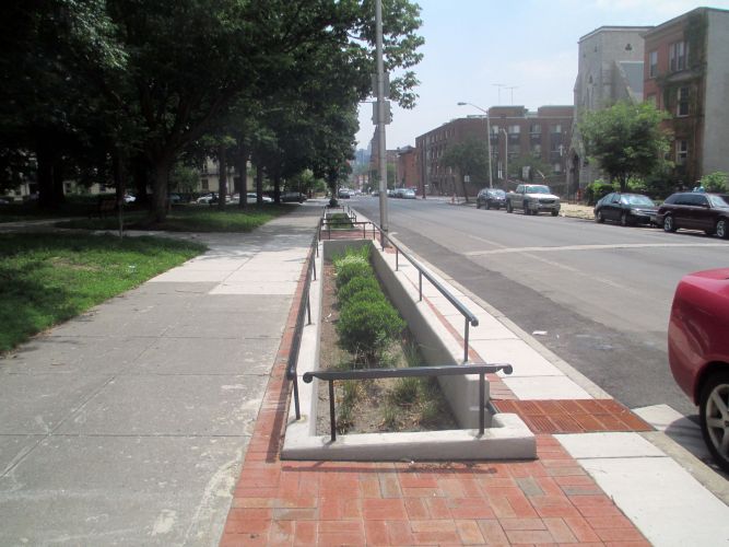 Franklin Square Stormwater Planters by Brenton Landscape Architecture ...