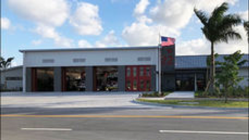Palm Beach County Fire Station by Kast Construction in , FL | ProView