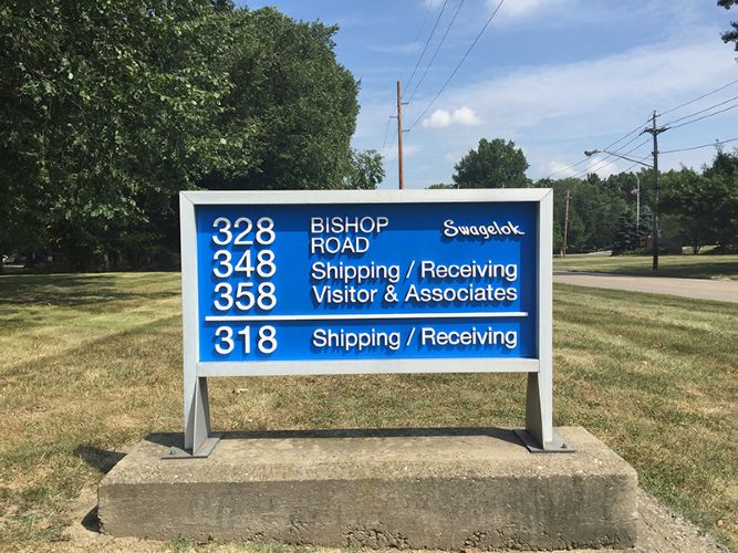 Swagelok- Interior Directional Signs by Cutting Edge Signs in Solon, OH ...