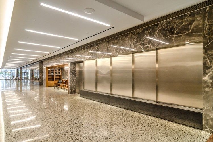 55 Water Street Lobby Renovation by Plaza Construction in New York, NY ...