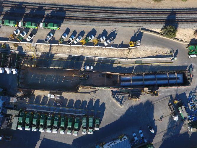 GI Industry Hauling & Transfer Station by Pride Construction Engineering Services in Simi Valley ...