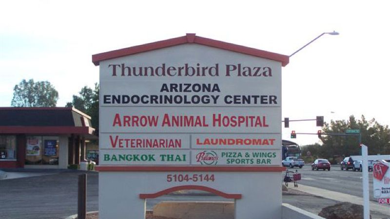 Thunderbird Plaza by Pearson's Signs in , AZ | ProView