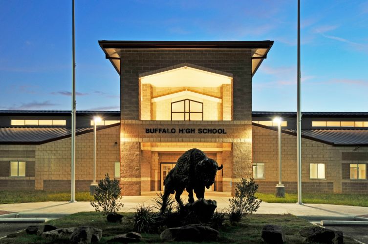 Buffalo High School by Buffalo Independent School District in Buffalo ...