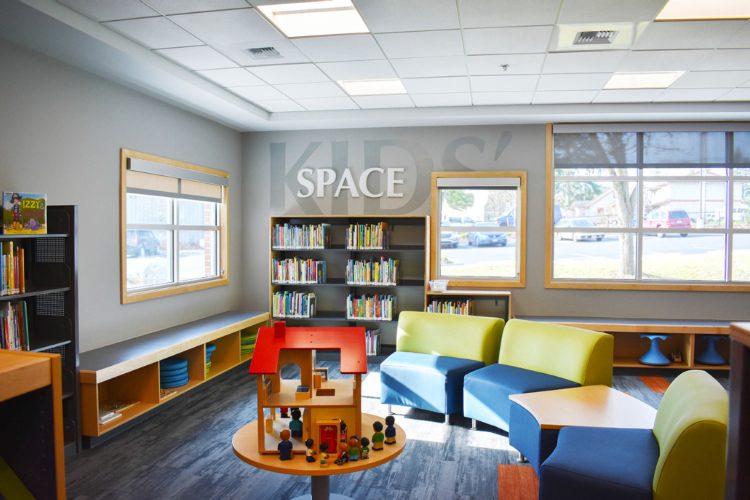 Evergreen Branch Library Expansion by Faber Construction in Everett, WA ...