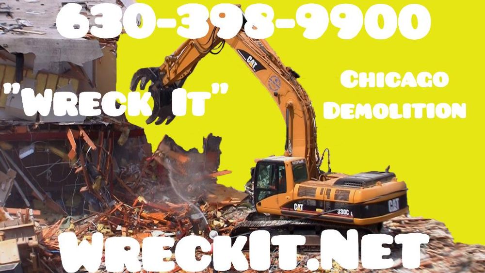 Verterans Plaza Strip Mall - Wrecking by Wreck It Demolition in Chicago ...