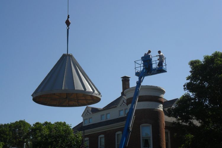 Custom Victorian Roof Pitch by Beechys Siding & Overhang in Shelbyville ...