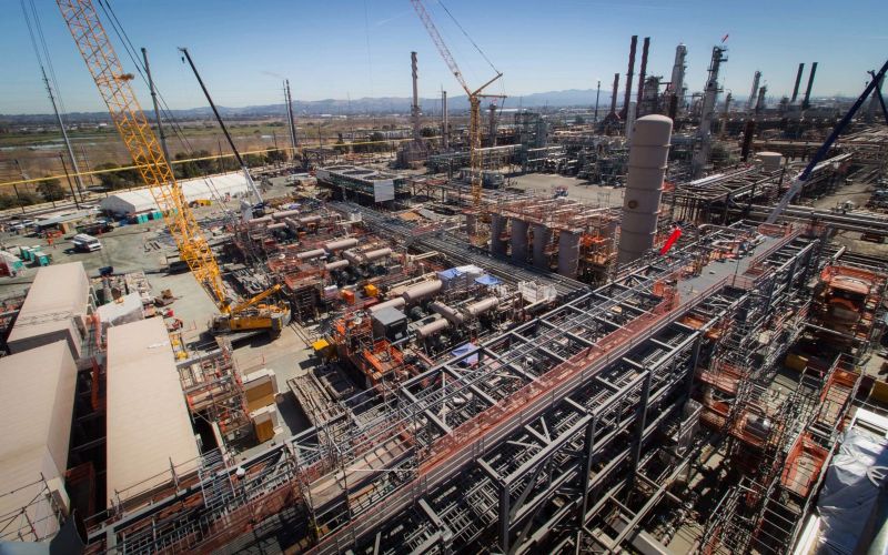 Richmond Modernization Hydrogen Unit Project by Kiewit Infrastructure ...