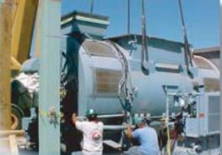 Pratt & Whitney FT4 Twin Pac by TTS Construction Co., Inc. in Panoche ...