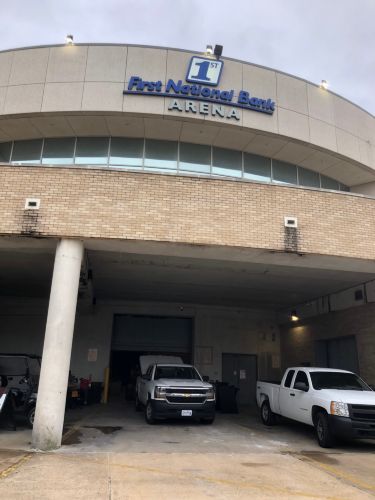 First National Bank Arena- Access Platform & Ladder Fabrication/Install ...