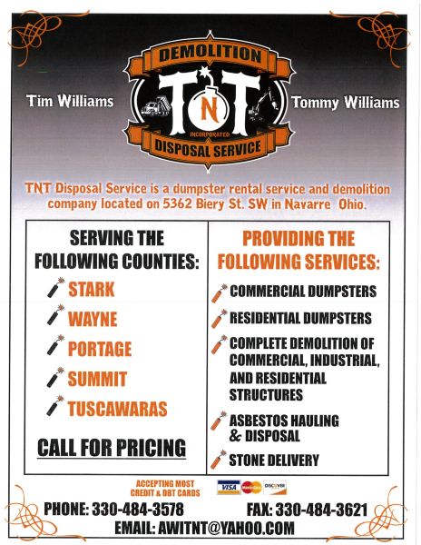 TNT Disposal Services, Inc. - Video & Image Gallery | ProView