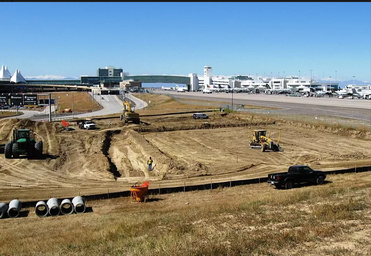 Concourse A East Apron Expansion by Interstate Highway Construction in ...
