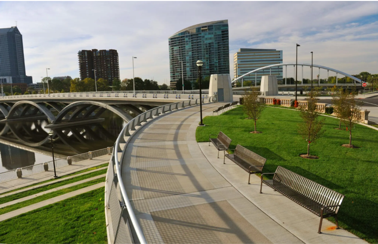 Rich Street Bridge by Kokosing Construction Co. in Columbus, OH | ProView
