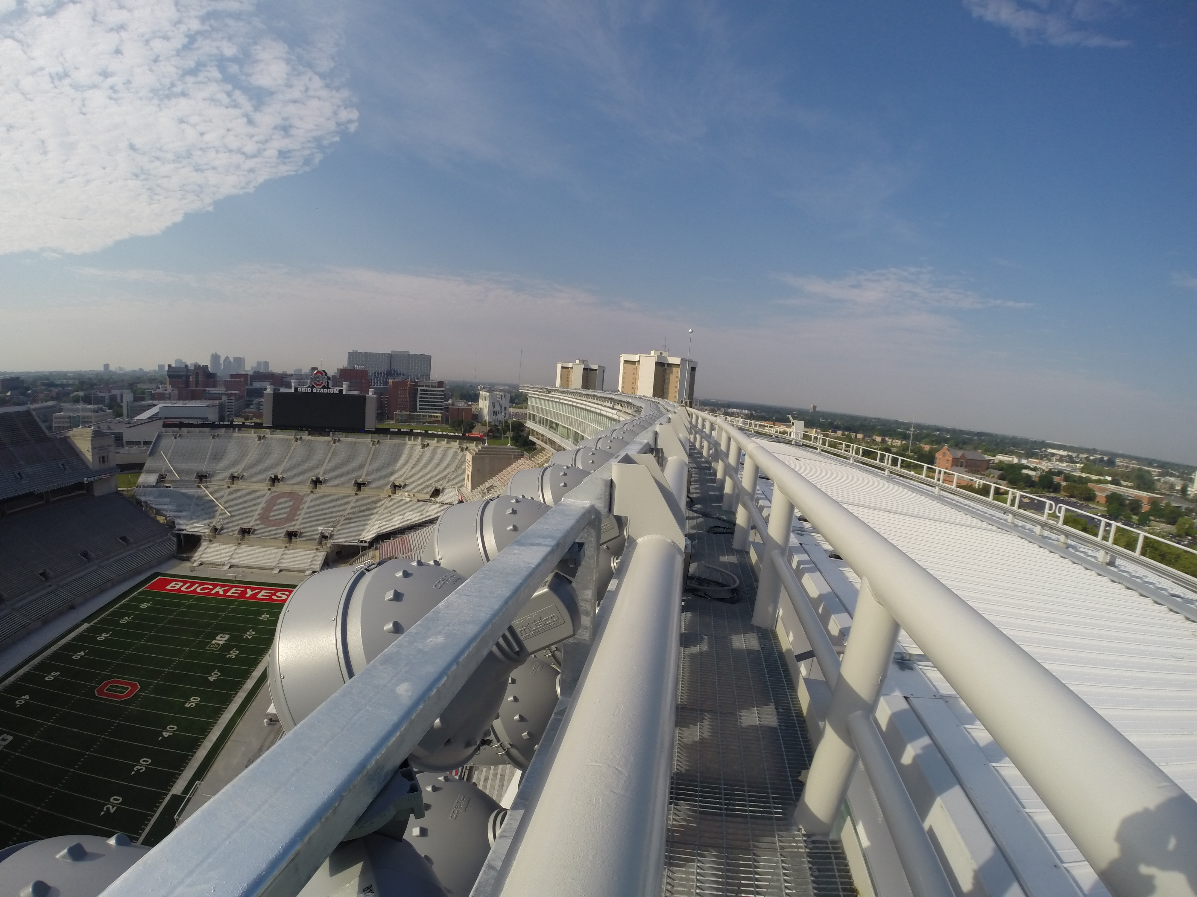 At Ohio Stadium Permanent Lights