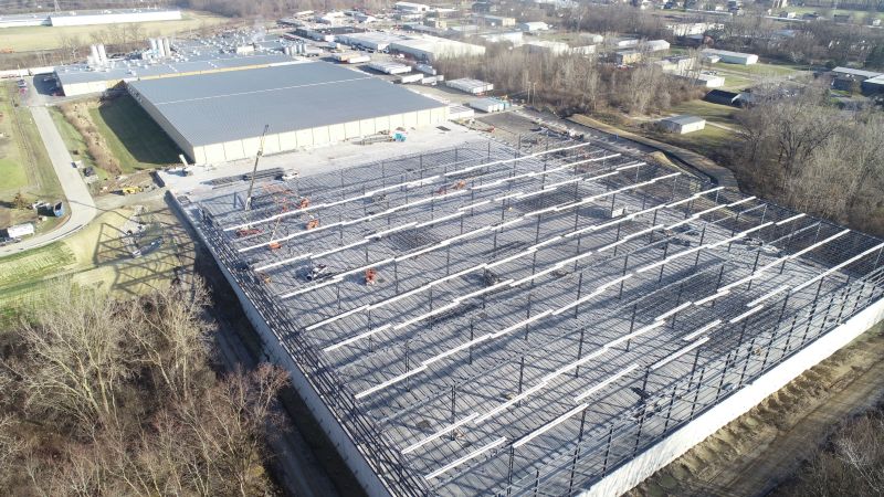 Sabert Warehouse Expansion by Buildtek CMC in Fort Wayne, IN | ProView