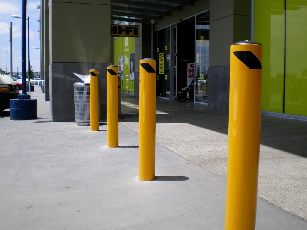 Lakewood Pipe & Fabrication - Bollards And Traffic Protection Image ...