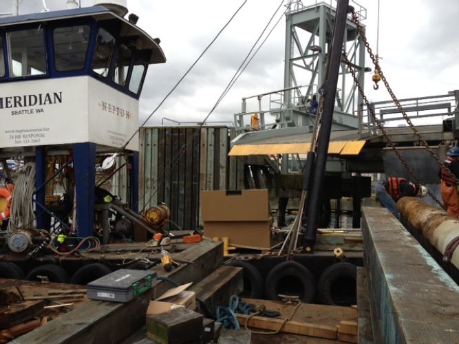 Breasting Dolphin Timber Replacement / Port Of Bellingham-Alaska Ferry ...
