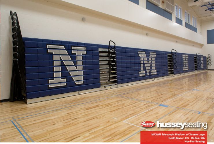 North Mason High School by Nor-Pac Seating Co., Inc. in , WA | ProView