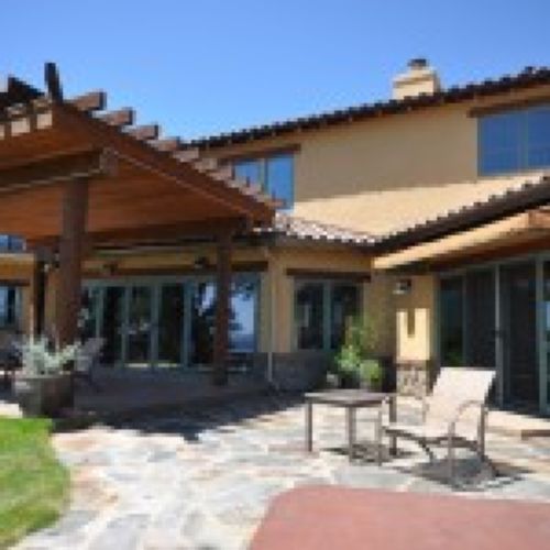 Tuscan Influence, Modern Convenience by Barr Construction & Restoration Inc. in Twain Harte, CA ...