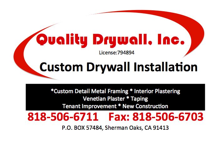 Quality Drywall, Inc. - Sherman Oaks, California | ProView